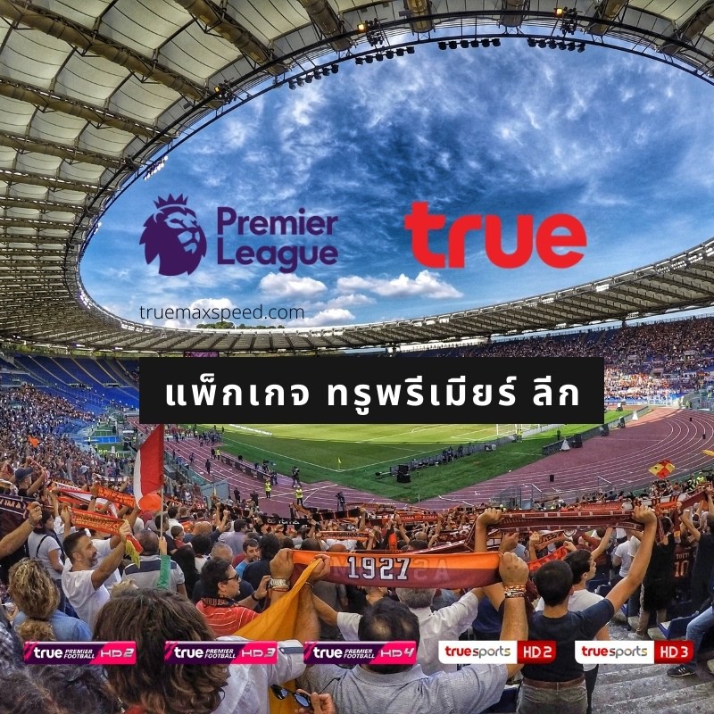 TRUE โปรทรูพรีเมียร์ ดูบอลสดช่อง True Premier Football HD 1 TrueID